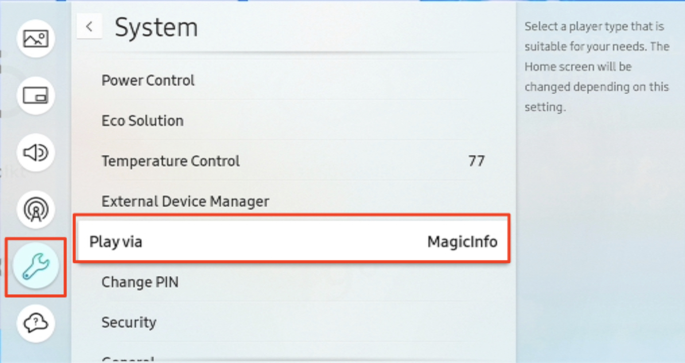 How to Connect Your Device to the MagicINFO Trial Server